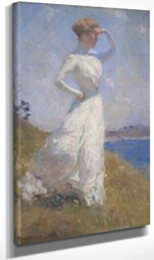 Sunlight By Frank W. Benson Print or Painting Reproduction