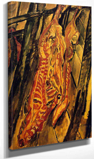 The Beef By Chaim Soutine Print or Painting Reproduction