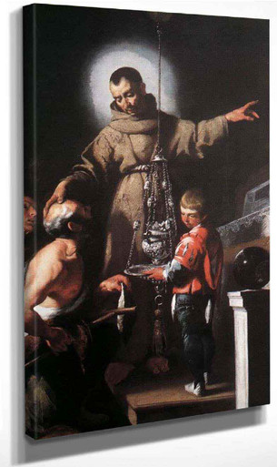 The Miracle Of Saint Diego Of Alcala By Bernardo Strozzi Print or ...