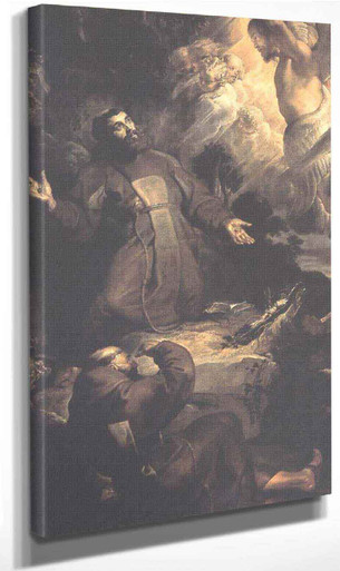 The Stigmatization Of St Francis By Peter Paul Rubens Print or Painting Reproduction