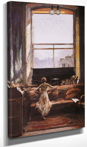 The Studio Window By Sir John Lavery, R.A. By Sir John Lavery, R.A ...
