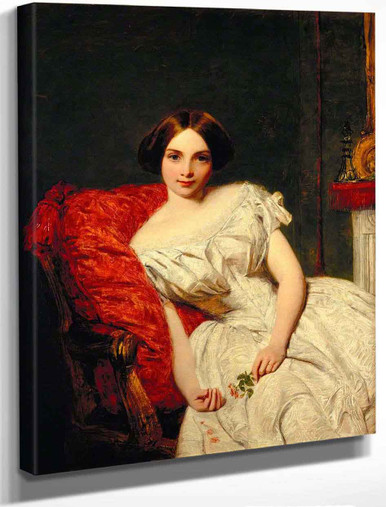 Annie Gambart By William Powell Frith Reproduction