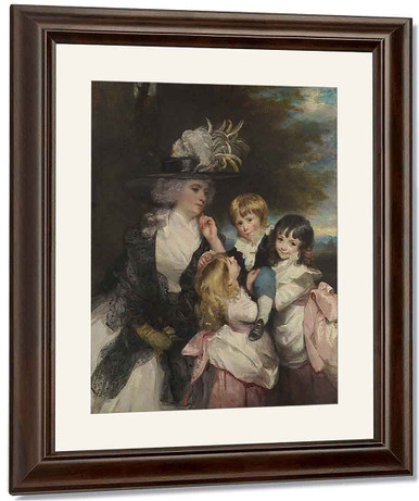 Lady Smith And Her Children By Sir Joshua Reynolds Reproduction