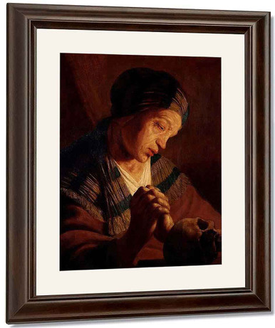 Maria Magdalena In Meditation By Jan Lievens The Elder Reproduction