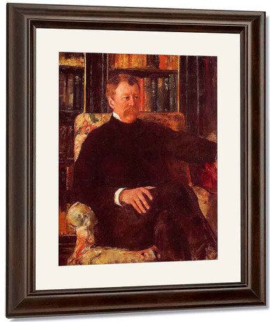 Portrait Of Alexander J. Cassatt By Mary Cassatt Reproduction