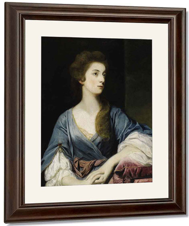 Portrait Of Miss Elizabeth Greenway By Sir Joshua Reynolds Reproduction