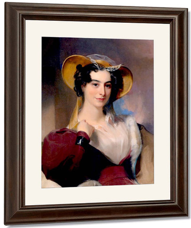 Rebecca Gratz 23 By Thomas Sully Reproduction