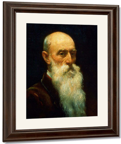 Self Portrait 1 By William Morris Hunt Reproduction