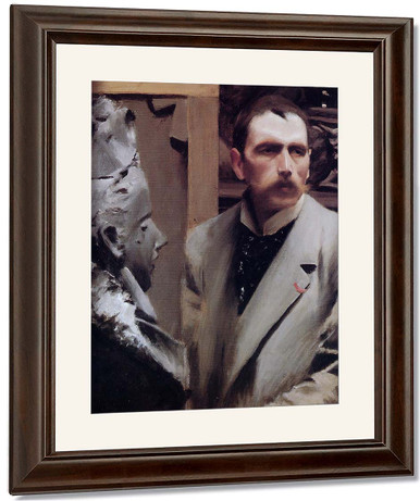 Self Portrait By Anders Zorn Reproduction