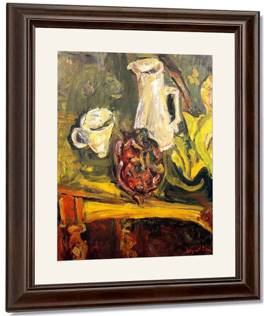 Still Life With Cabbage By Chaim Soutine Reproduction