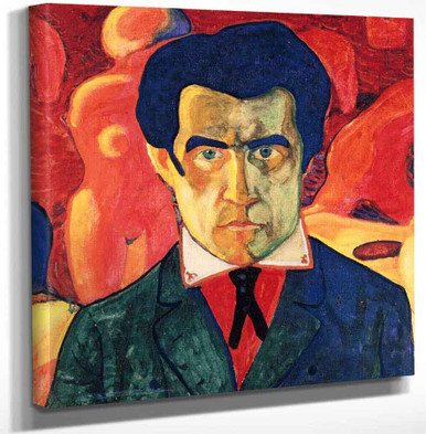 Self Portrait 23 By Kasimir Malevich Print