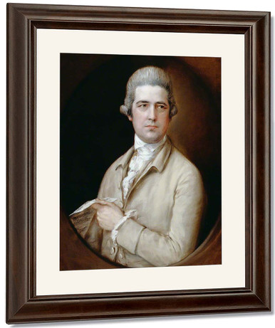 Thomas Linley The Elder By Thomas Gainsborough Reproduction