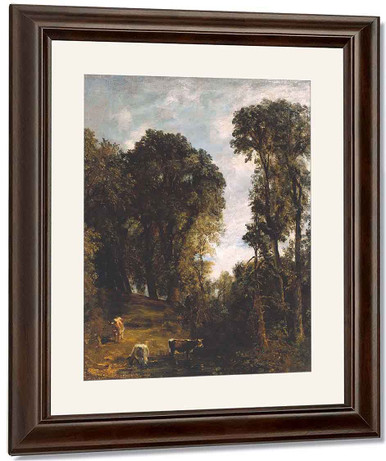 Trees At Hampstead By John Constable Reproduction
