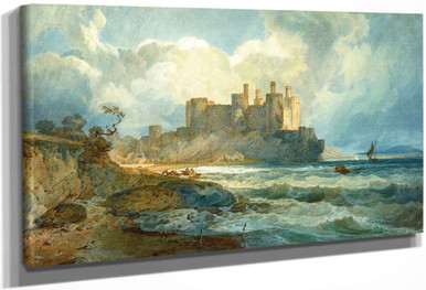 Conway Castle, North Wales By Joseph Mallord William Turner Print or ...