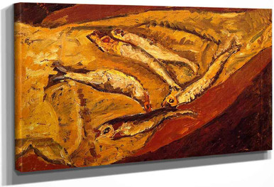 Fish By Chaim Soutine Print or Oil Painting Reproduction from Cutler Miles.