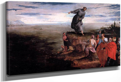 St Anthony Preaching To The Fish By Paolo Veronese Print or Oil ...