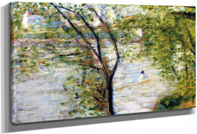 Un Perissoire By Georges Seurat Print or Oil Painting Reproduction from ...