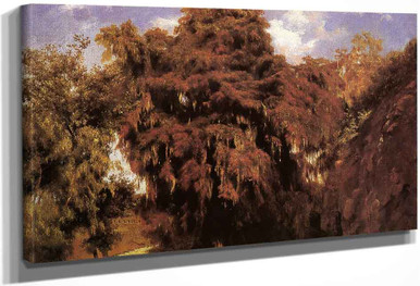 Uno De Los Grandes Ahuehuetes1 By Jose Maria Velasco Print or Oil ...