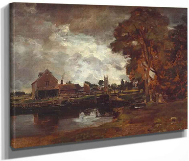 Dedham Lock And Mill By John Constable Print or Painting Reproduction ...