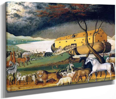 Noah's Ark By Edward Hicks Print or Painting Reproduction from Cutler ...
