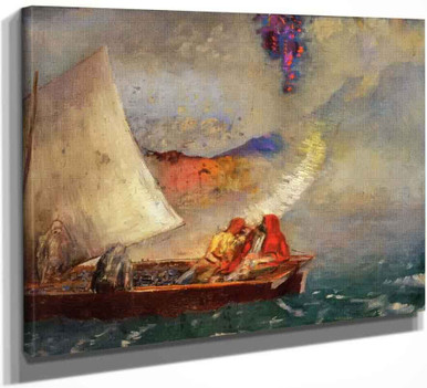 Boat By Odilon Redon Print or Painting Reproduction from Cutler Miles.
