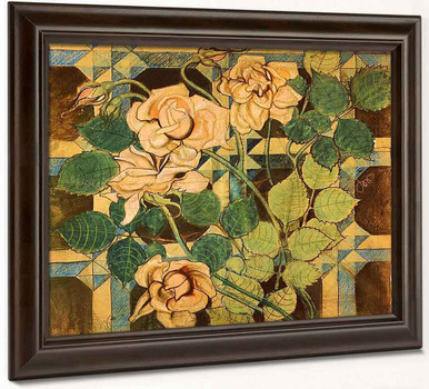 Roses By Stanislaw Wyspianski Print or Painting Reproduction from ...