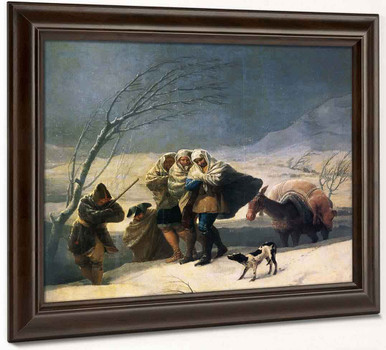 Winter By Francisco Jose De Goya Y Lucientes Print or Painting ...