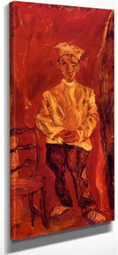 Little Pastry Cook By Chaim Soutine Art Reproduction from Cutler Miles.