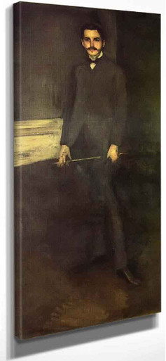 Portrait Of George W. Vanderbilt By James Abbott Mcneill Whistler Art ...