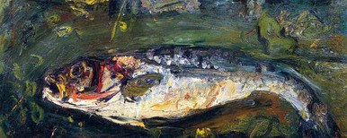 The Fish By Chaim Soutine Art Reproduction from Cutler Miles.
