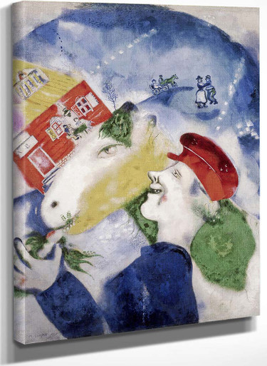 Peasant Life 1925 By Marc Chagall