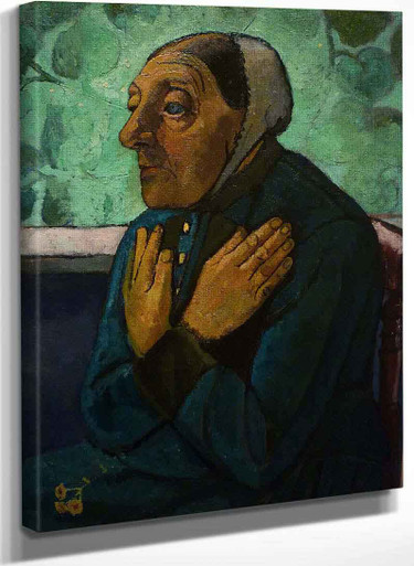 Old Peasant Woman By Paula Modersohn Becker