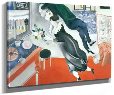 The Birthday By Marc Chagall Art Reproduction.
