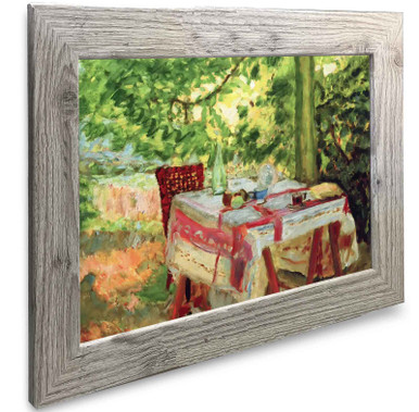 Table Set In A Garden Pierre Bonnard