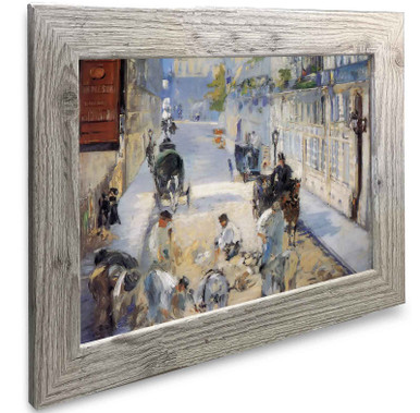 The Rue Mosnier With Pavers Edouard Manet