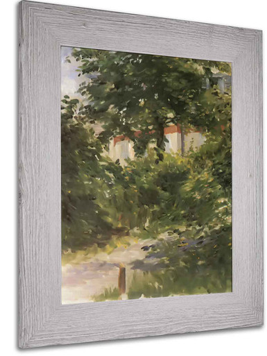 A Path In The Garden by Edouard Manet