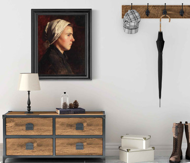 Head Of A French Peasent Woman by Cecelia Beaux