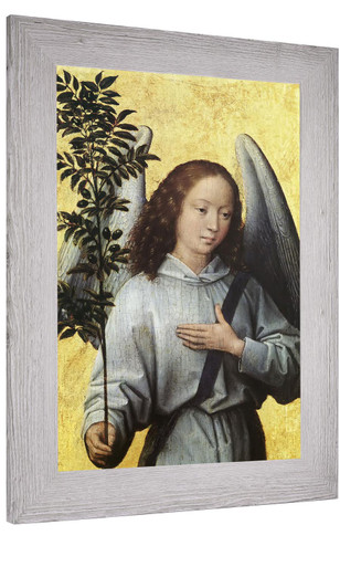 Angel Holding An Olive Branch Hans Memling