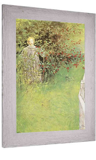 In The Hawthorne Hedge Carl Larsson