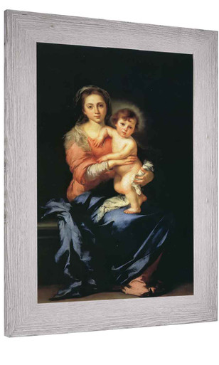 Virgin And The Child Bartolome Esteban Murillo