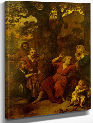 Joseph Receiving Jacob's Bloody Coat By Govaert Flinck Art Reproduction ...