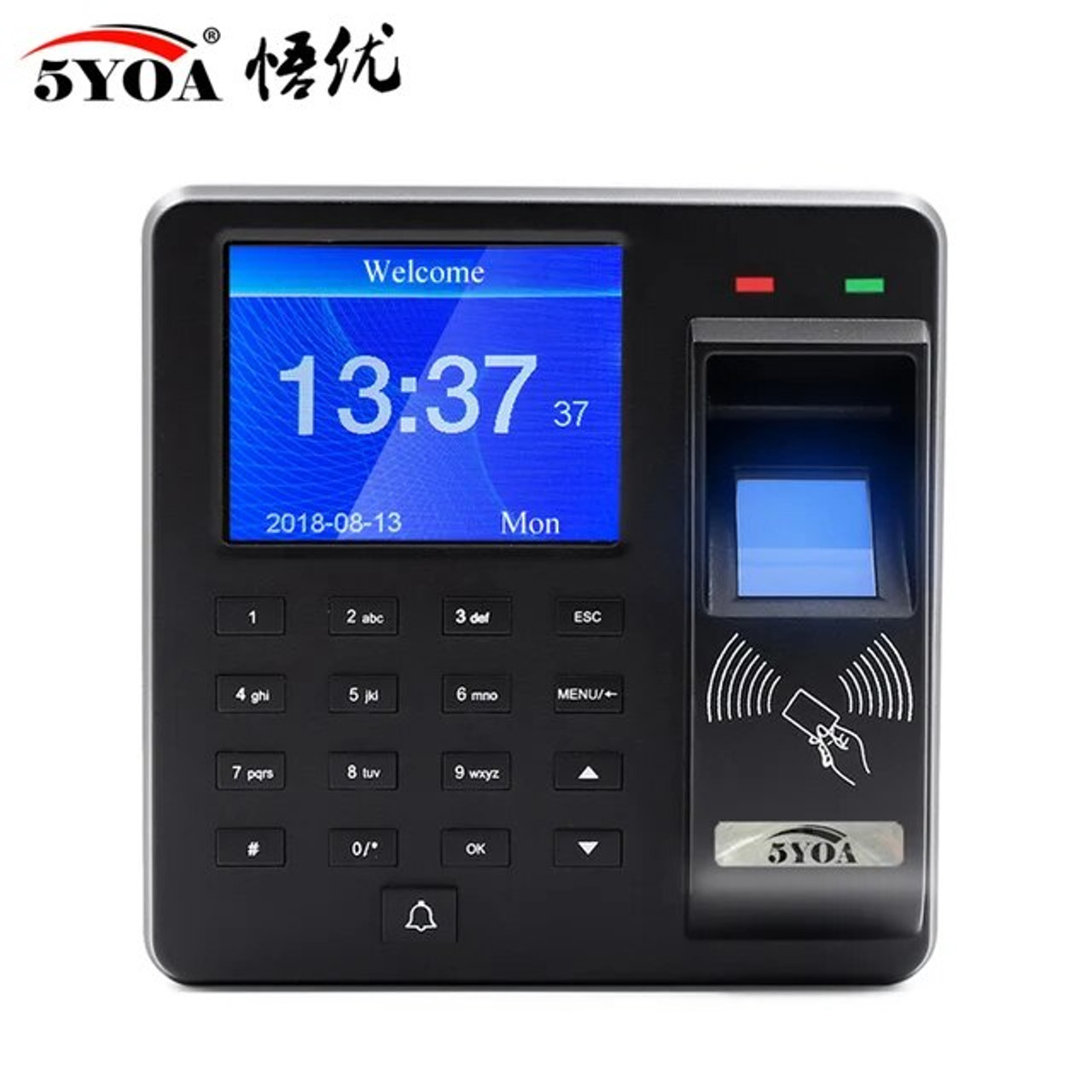 BX10 Biometric Fingerprint Access Control Intercom BX6 Machine Digital Electric RFID Code System ...