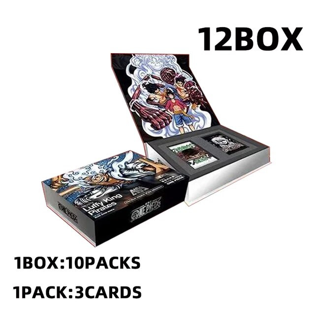 Wholesales One Piece Box Collection Cards Red Wedding Luffy Monkey Case ...