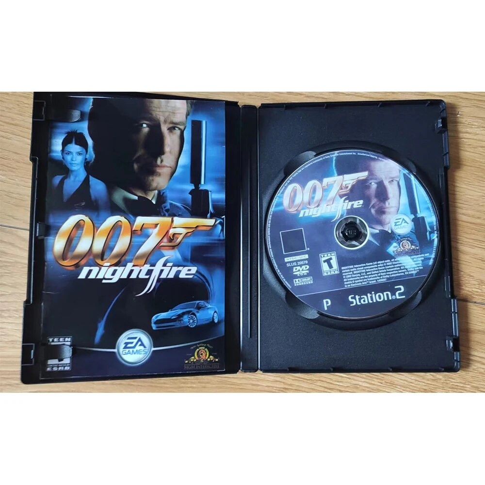 PS2 The 007 Collection With Manual Copy Game Disc Unlock Console ...