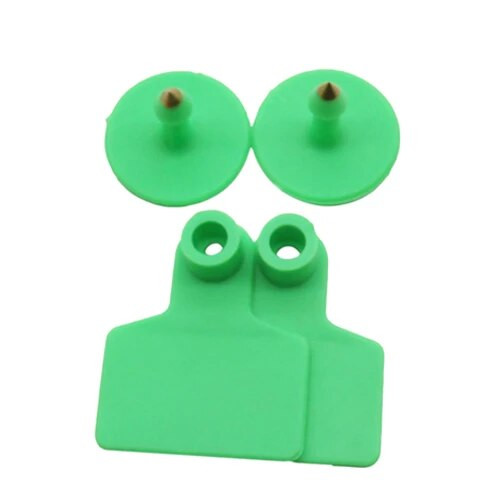 100 Sets Animal Ear Tags No Word Ear Signage Animal Identification ...