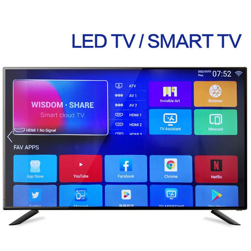 43" HD Smart TV English Intelligent Network TV Ultraclear 1920x1080 ...