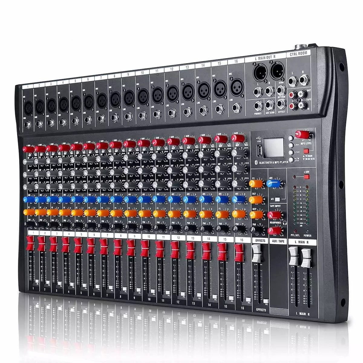Dj Controller Mixer Audio Mixing Meter Card Professional Pc Digital ...