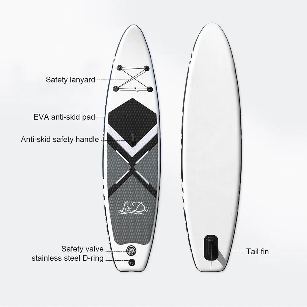 3.2m Inflatable Stand-up Paddle Board Surfboard Water - Pet Video ...