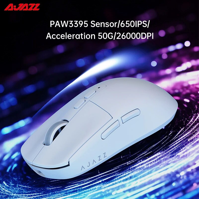 Ajazz Aj219 Bluetooth Mouse 2.4GHz Wireless Gaming Mouse 26000DPI 7 ...