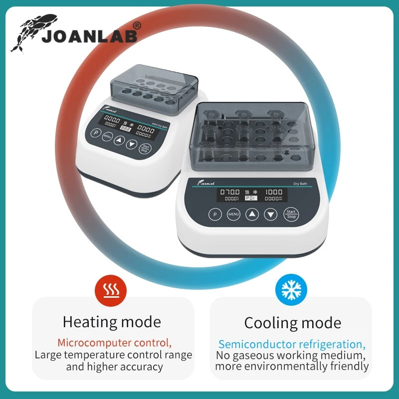 Mini Dry Bath Incubator Lab Equipment Constant Temperature Lab Heater ...